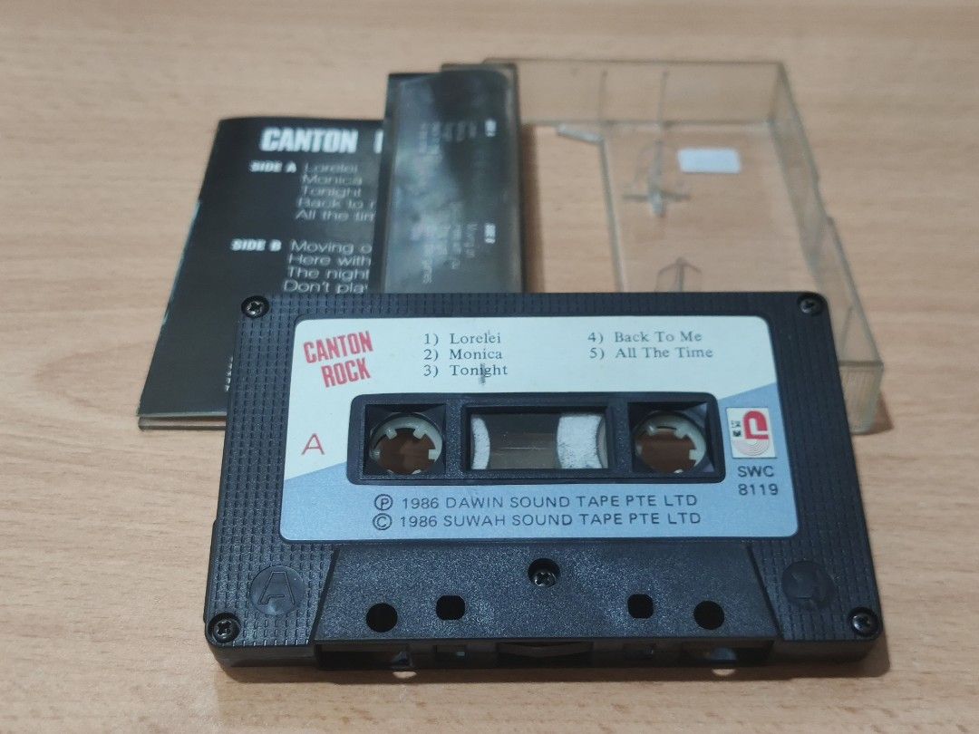 (Cassette) Canton Rock, Hobbies & Toys, Music & Media, CDs & DVDs on Carousell