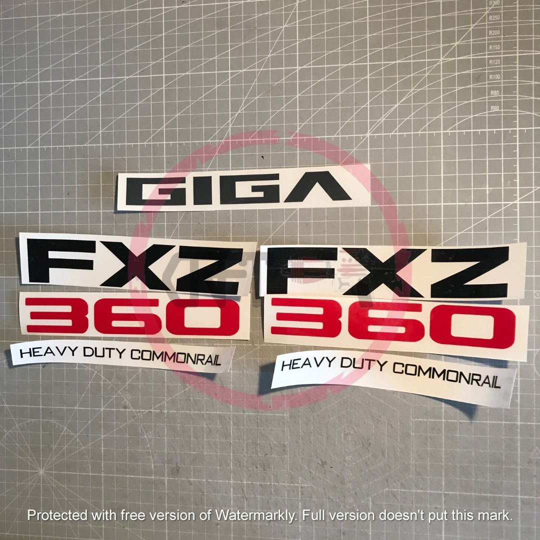 CFS434 ISUZU GIGA C E Series FXZ360 FXZ 360 Heavy Duty Commonrail LORRY ...