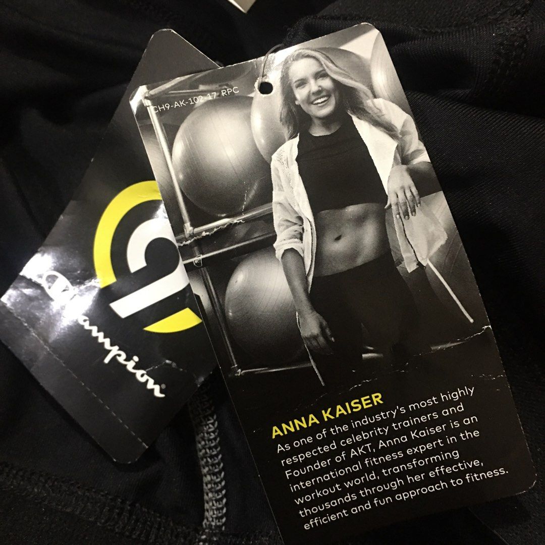 Champion limited edition by Anna Kaiser training pants, Women's Fashion ...