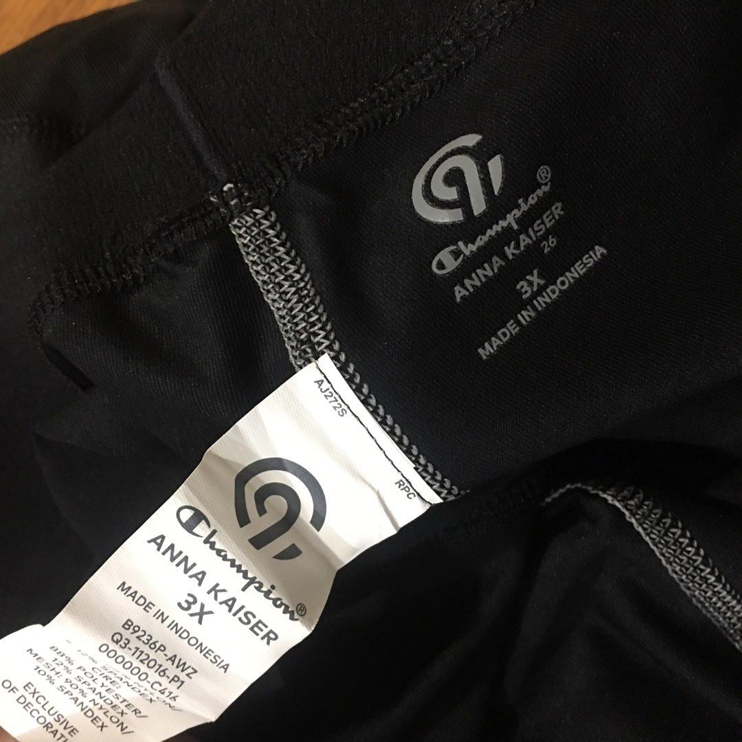 Champion limited edition by Anna Kaiser training pants, Women's Fashion ...