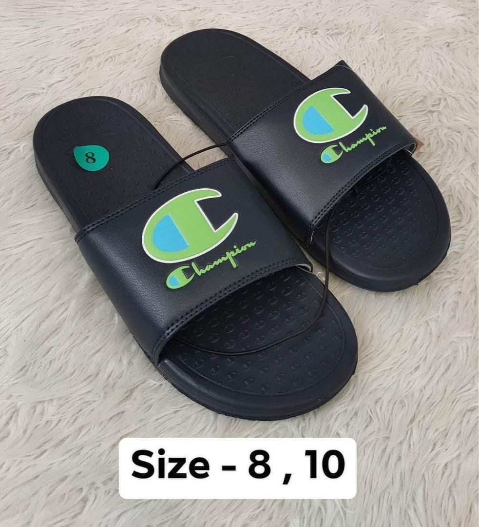 Champion Slides for Men, Men's Fashion, Footwear, Slippers & Slides on ...