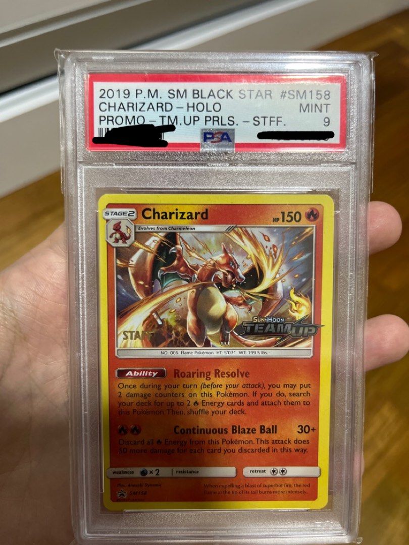 Charizard - Pokemon Team Up Prerelease Staff Promo, Hobbies & Toys ...