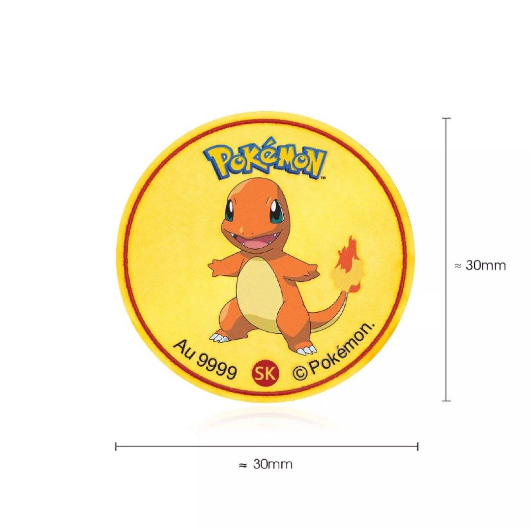 Charmander 999 Pure Gold Coin, Hobbies & Toys, Memorabilia ...