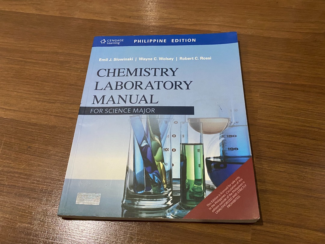 Chemistry Laboratory Manual Hobbies And Toys Books And Magazines Textbooks On Carousell