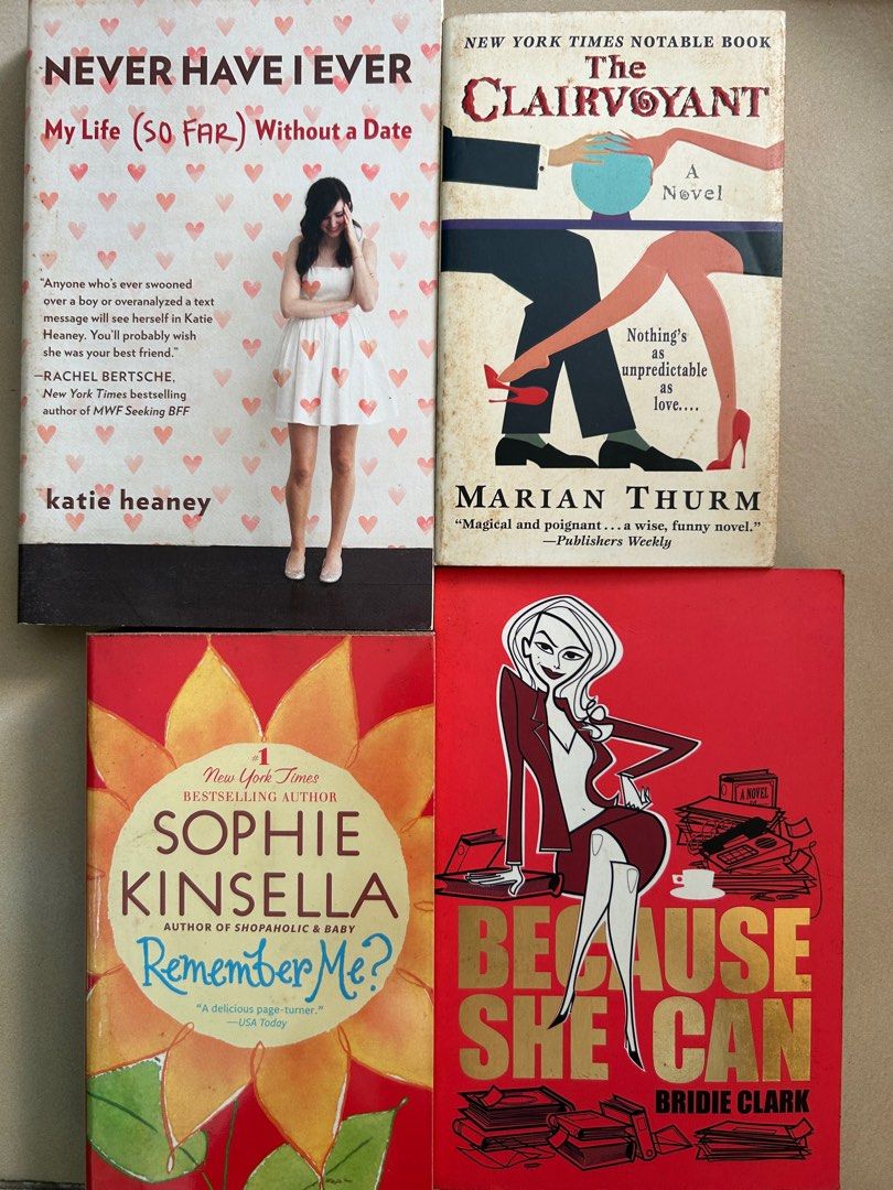 Chick Lit and related books for ladies, Hobbies & Toys, Books ...