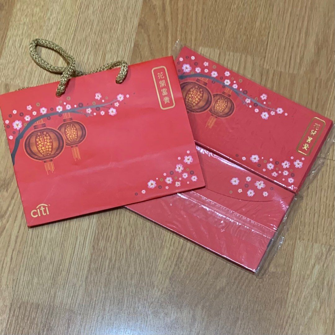 CITI RED PACKET SET, Hobbies & Toys, Stationery & Craft, Art & Prints ...