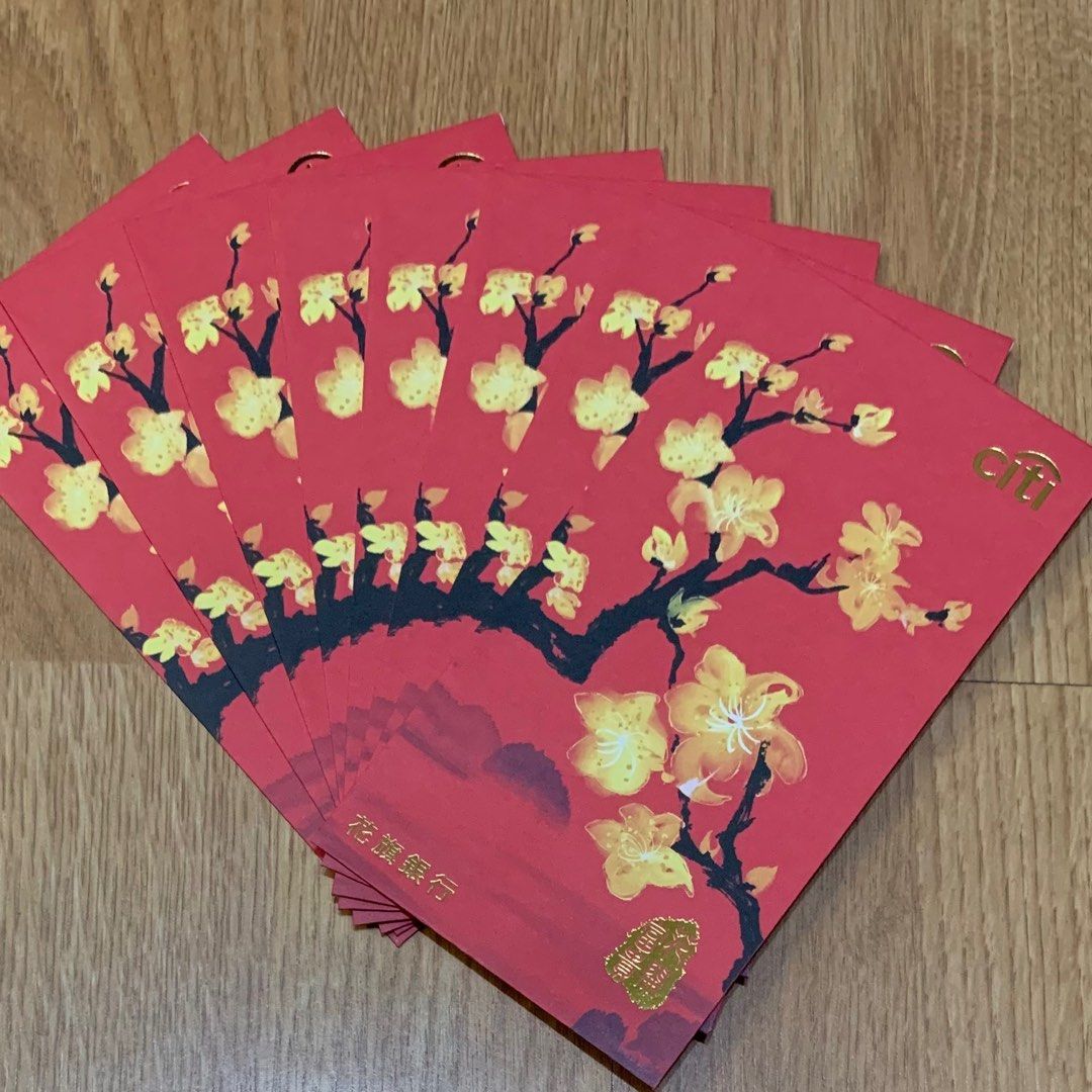 CITIBANK RED PACKETS, Hobbies & Toys, Memorabilia & Collectibles ...