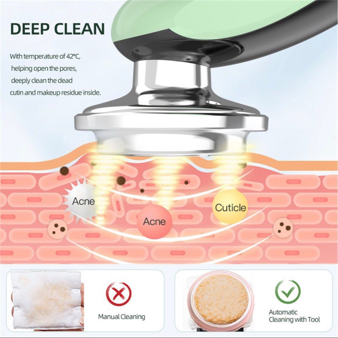 CkeyiN 7in1 EMS Face Lift Machine Facial LED Therapy Wrinkle Removal ...