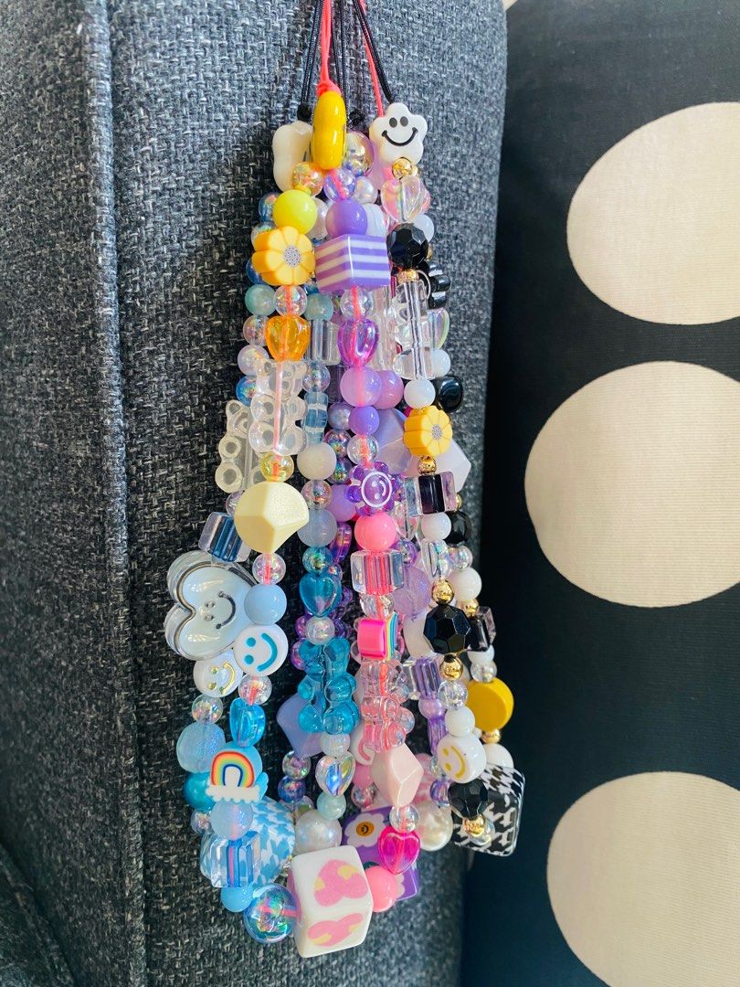 Customised Mobile handphone charm, Hobbies & Toys, Stationery & Craft ...