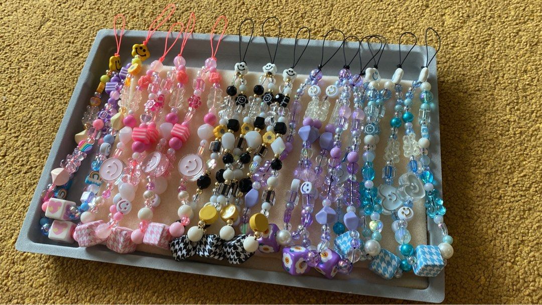 Customised Mobile handphone charm, Hobbies & Toys, Stationery & Craft ...