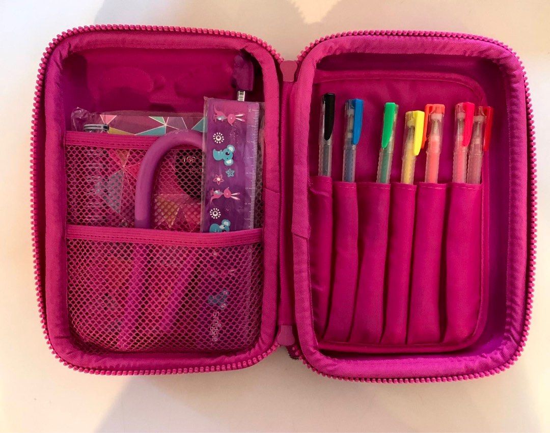 Complete Smiggle Pencil Case With Pencil Notebook Eraser Ruler Ballpen ...