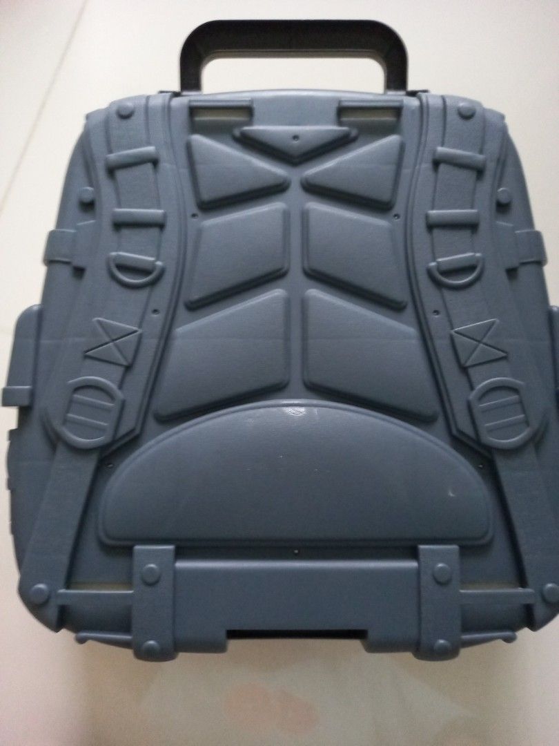 Construction site toys PlaySet backpack 2 trucks building crane digger ...