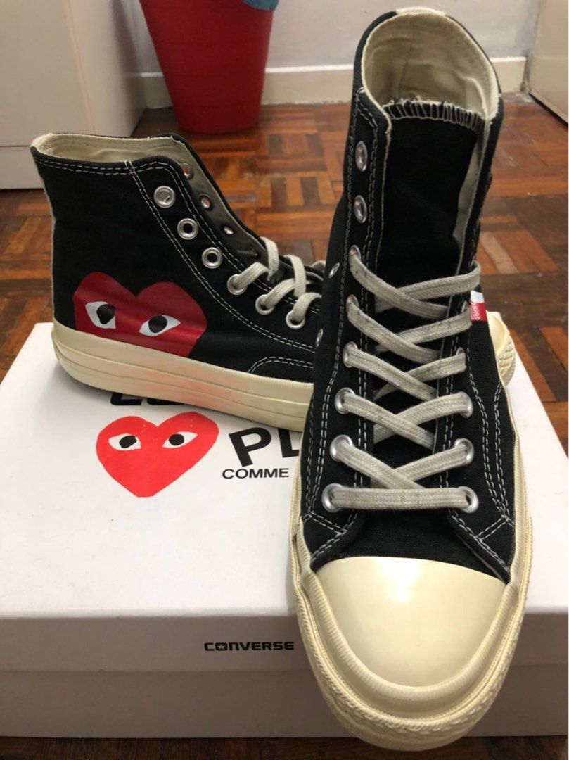 Converse CDG, Men's Fashion, Footwear, Dress shoes on Carousell