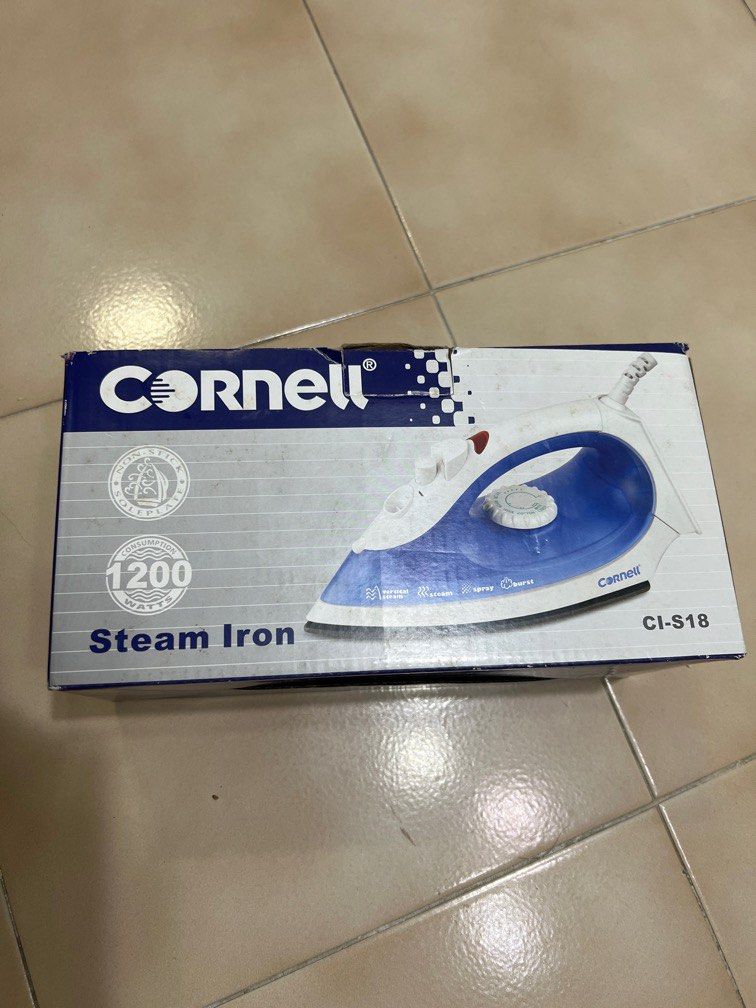 Cornell steam iron, TV & Home Appliances, Irons & Steamers on Carousell
