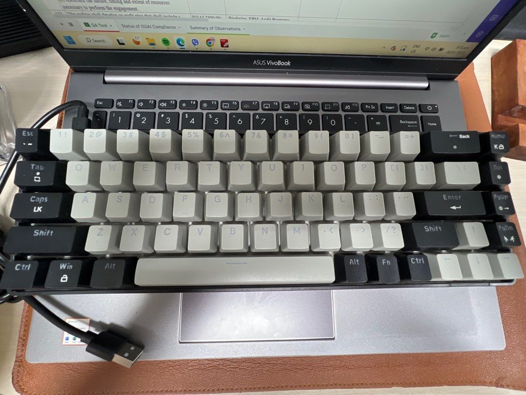 CPSTECH Ct68 RGB 68 Keys Mechanical Keyboard Type-C Wired Gaming ...