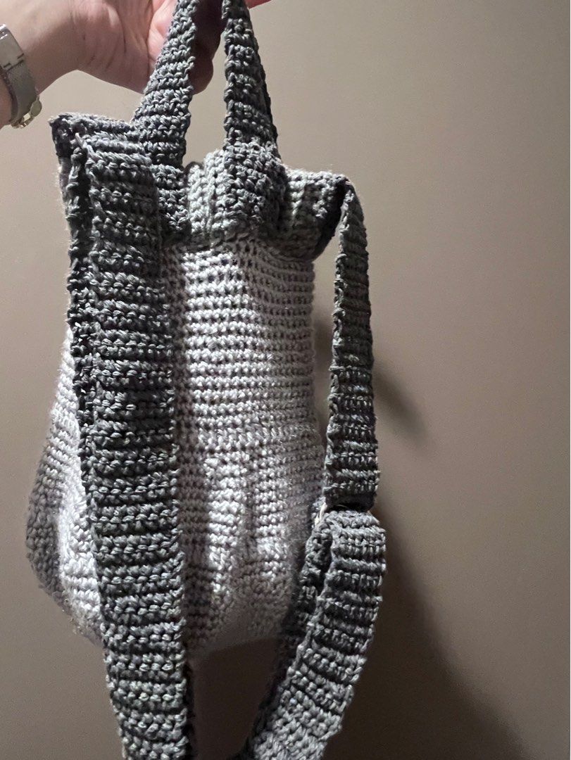 Crochet Dumpling Looking Bag, Hobbies & Toys, Stationery & Craft ...