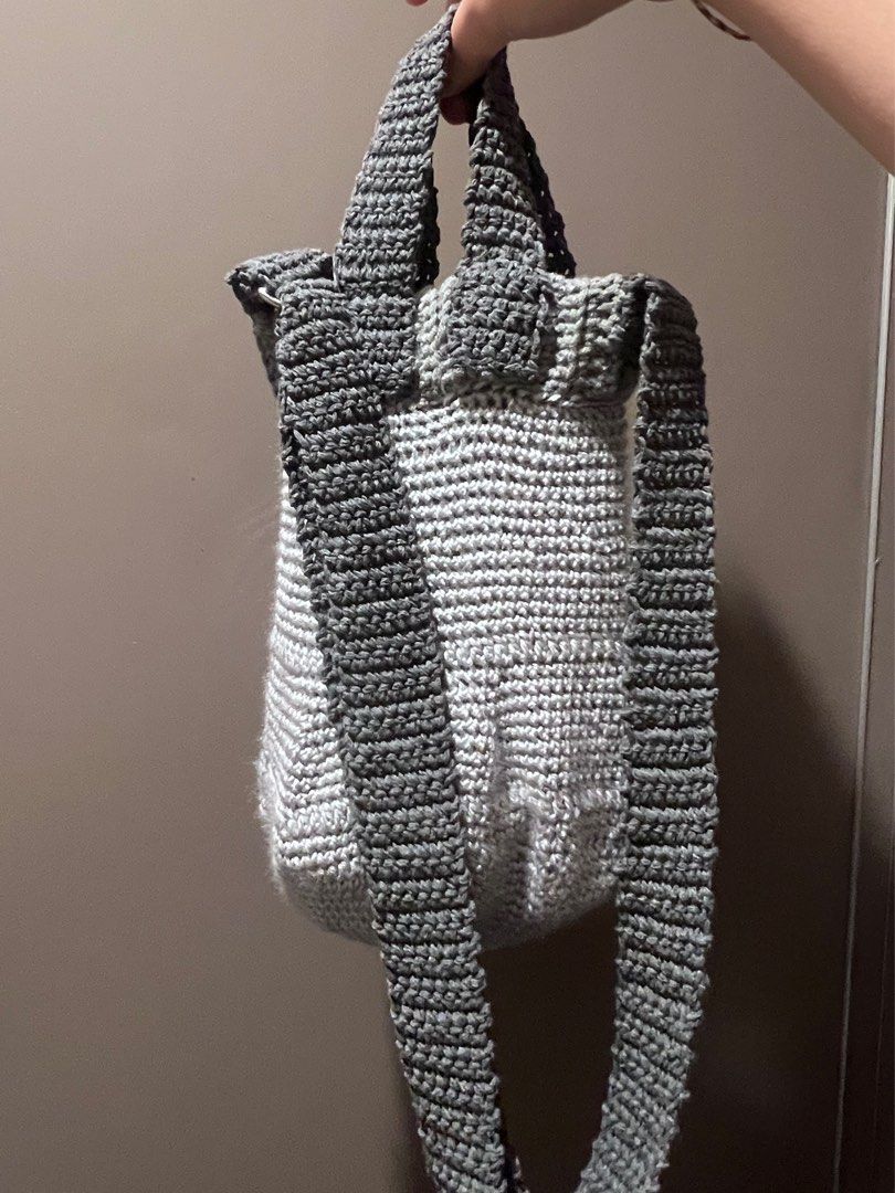 Crochet Dumpling Looking Bag, Hobbies & Toys, Stationery & Craft ...