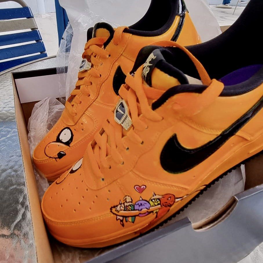 Custom Sneaker Painting (Custom Shoe Art), Hobbies & Toys, Stationery ...