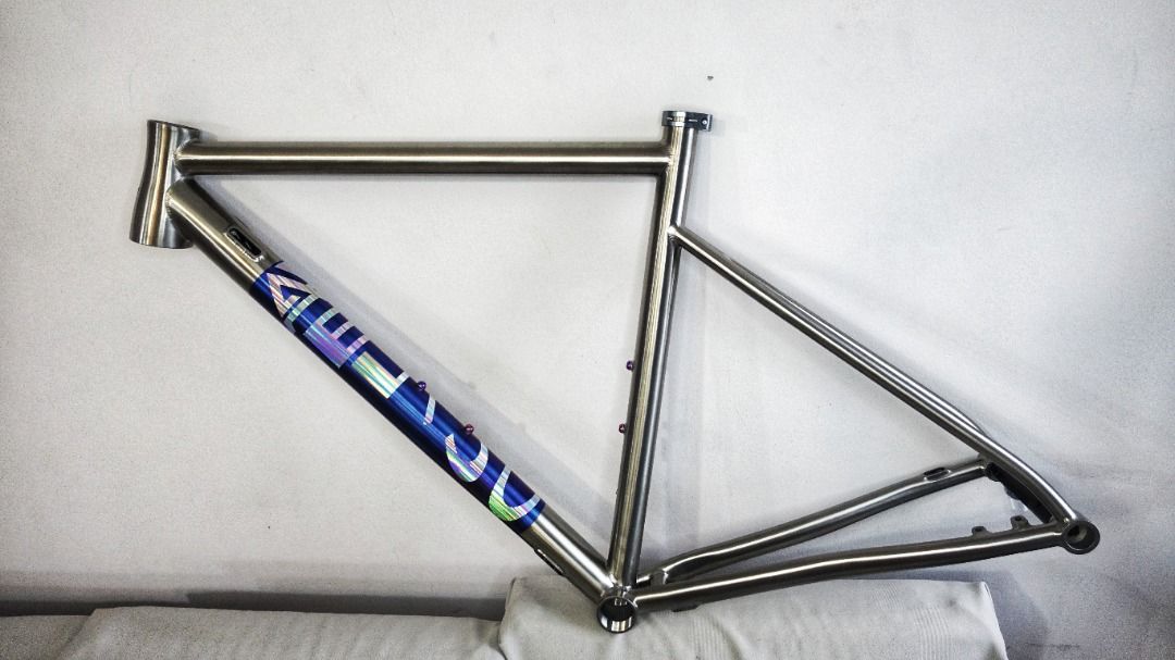 Custom Titanium Frameset, Road, built to order, Sports Equipment ...