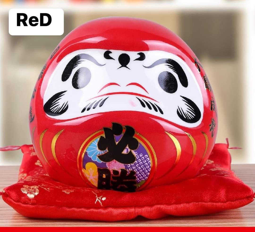 Daruma coin bank, Hobbies & Toys, Toys & Games on Carousell