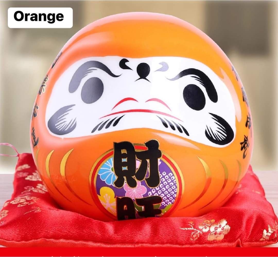 Daruma coin bank, Hobbies & Toys, Toys & Games on Carousell