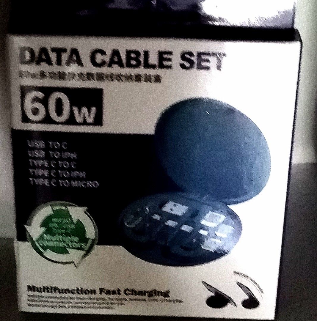 Data Cable Set (60W), Mobile Phones & Gadgets, Mobile & Gadget ...