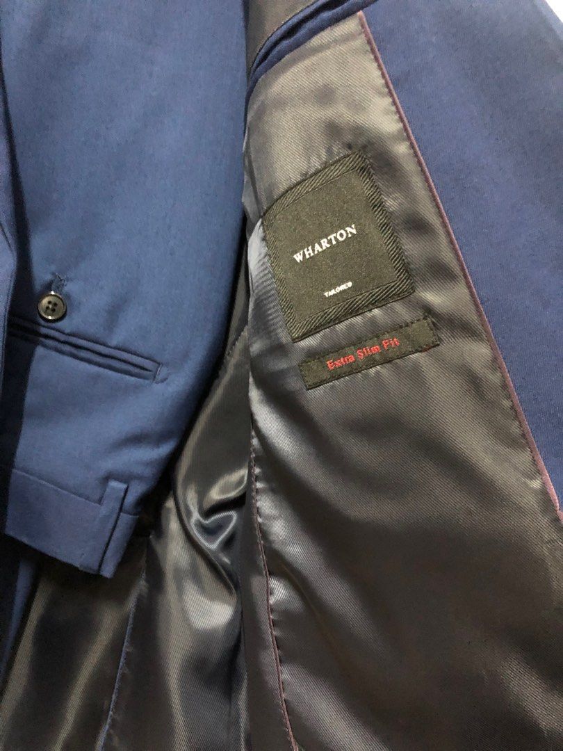 Decluttering Wharton suit and pants, Men's Fashion, Coats, Jackets and ...