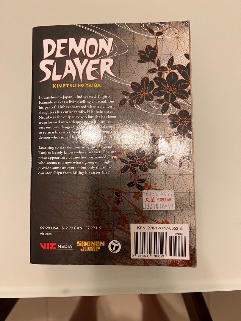 Demon Slayer (Book 1), Hobbies & Toys, Books & Magazines, Comics ...