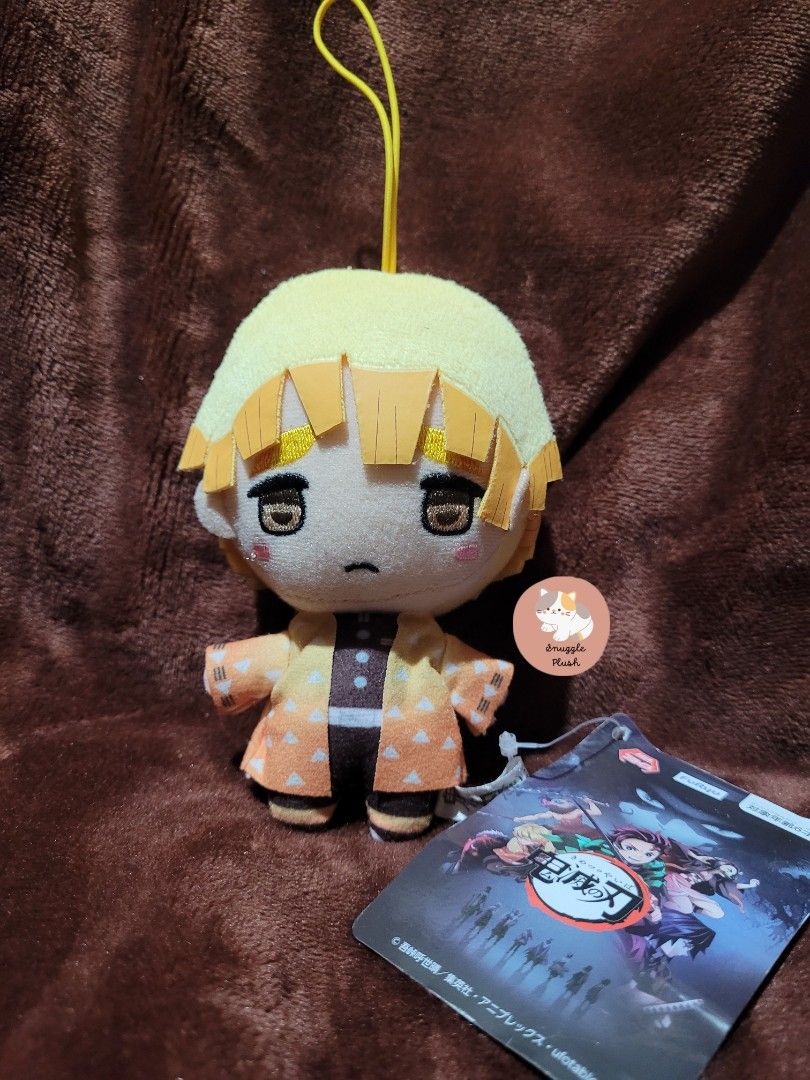 Demon Slayer Zenitsu Small Plush, Hobbies & Toys, Toys & Games on Carousell