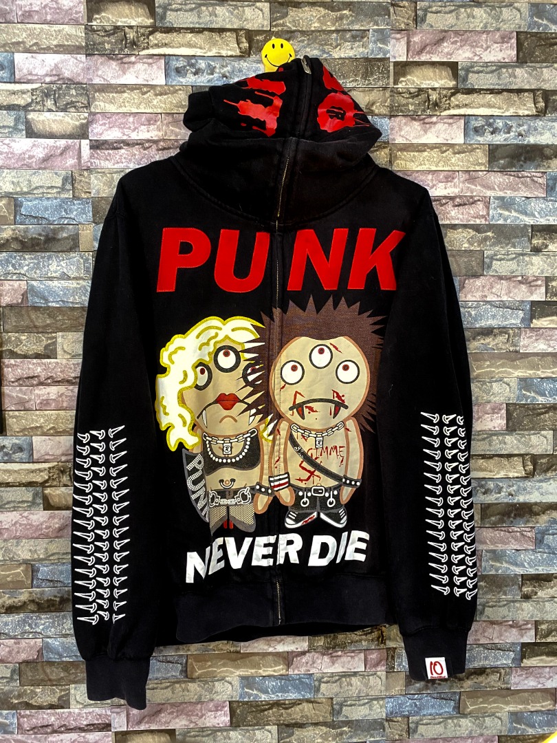 DEVIL NUT X PUNK NEVER DIE, Men's Fashion, Coats, Jackets and Outerwear ...