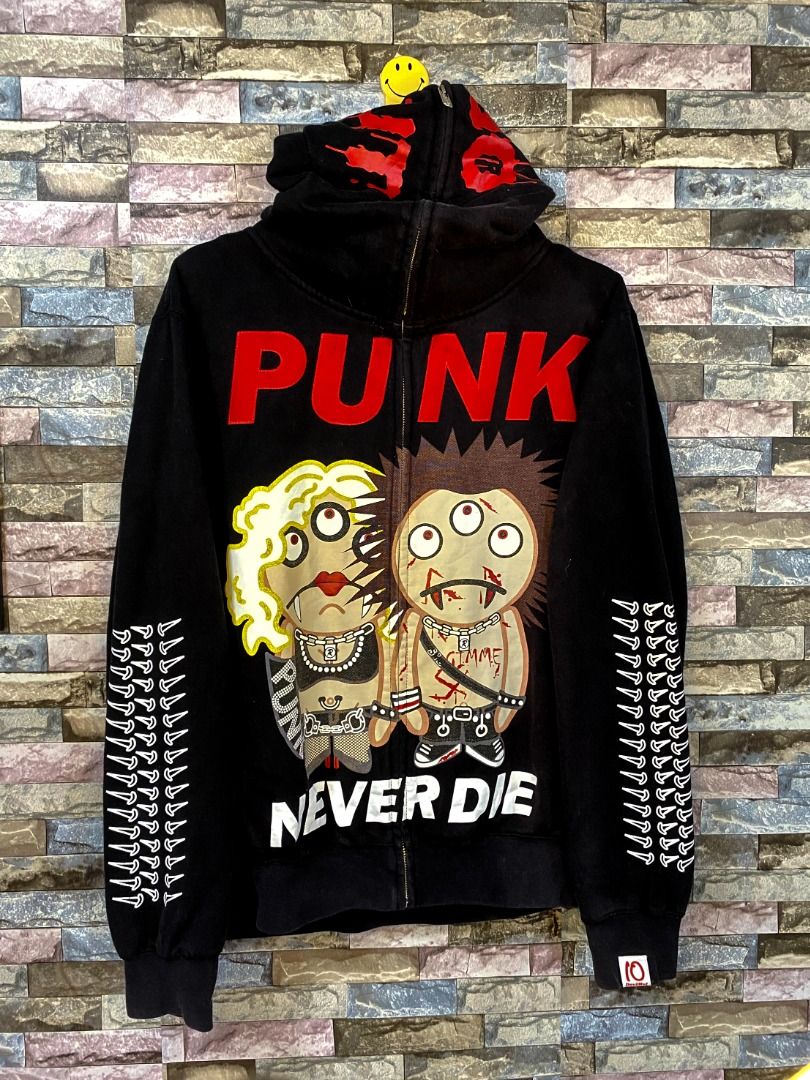DEVIL NUT X PUNK NEVER DIE, Men's Fashion, Coats, Jackets and Outerwear on Carousell