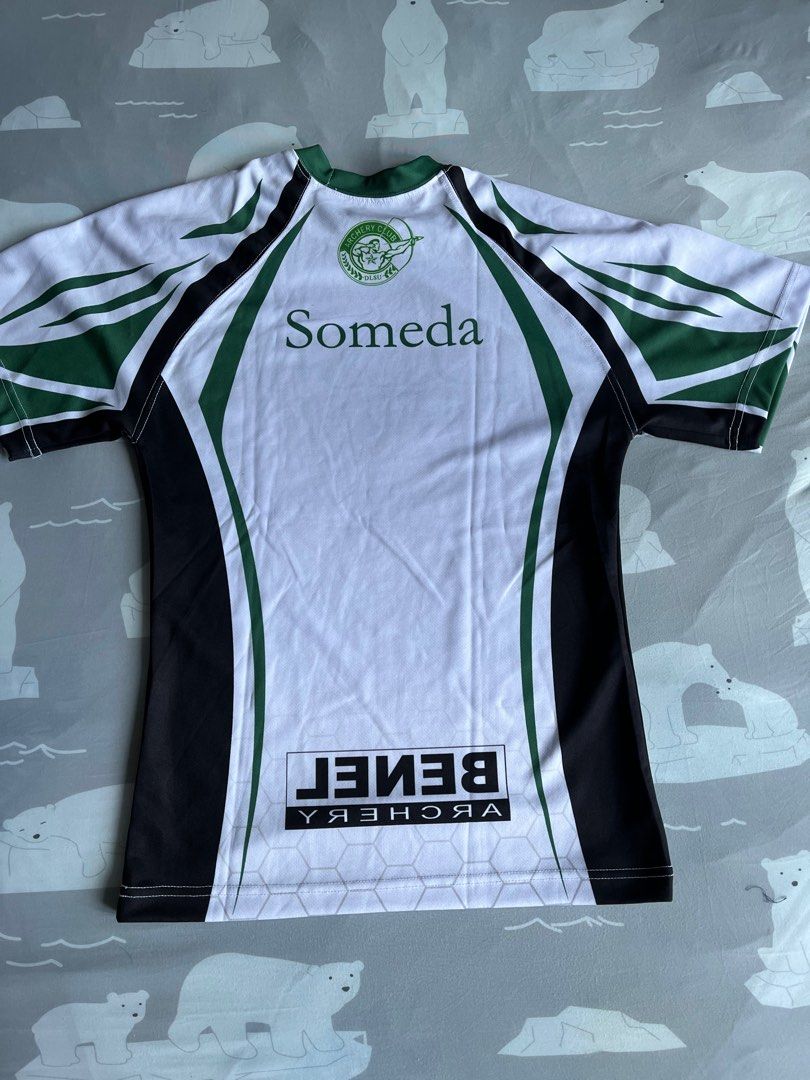 DLSU Archery Jersey, Men's Fashion, Activewear on Carousell