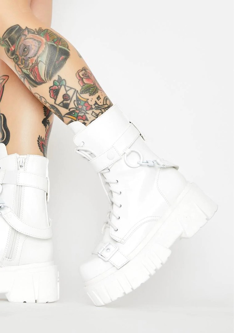 DOLLSKILL CURRENT MOOD Rotten truth boots, Women's Fashion, Footwear ...