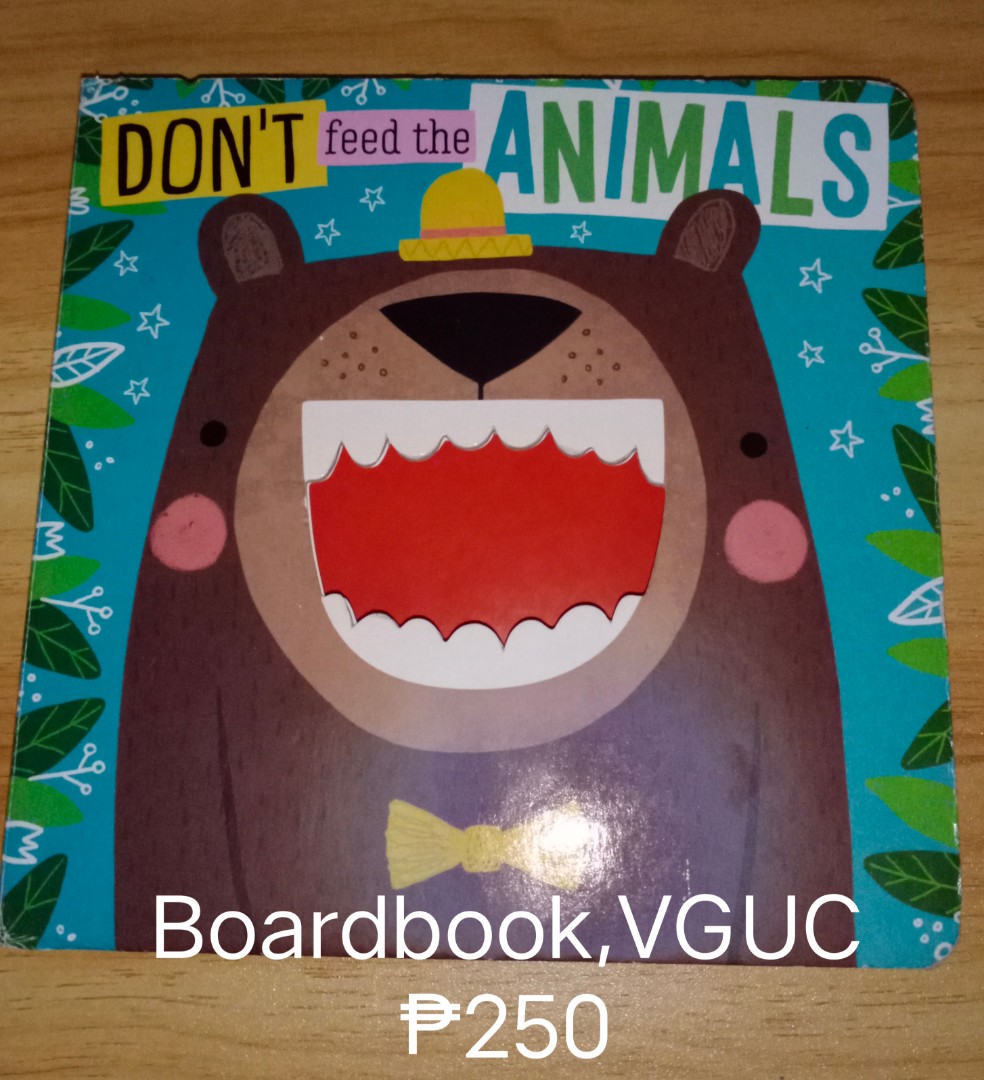 Dont Feed the Animals Boardbook, Hobbies & Toys, Books & Magazines ...