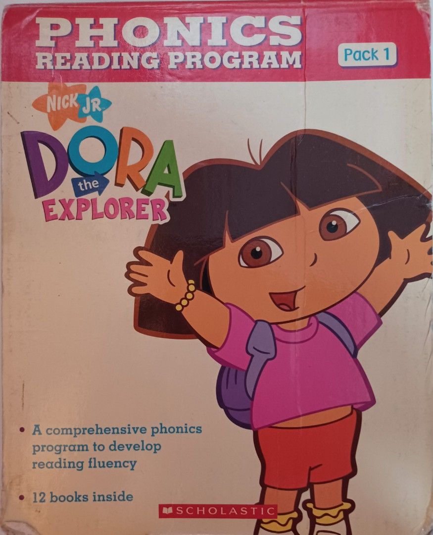 Dora the Explorer Phonics Reading Program for children, Hobbies & Toys ...