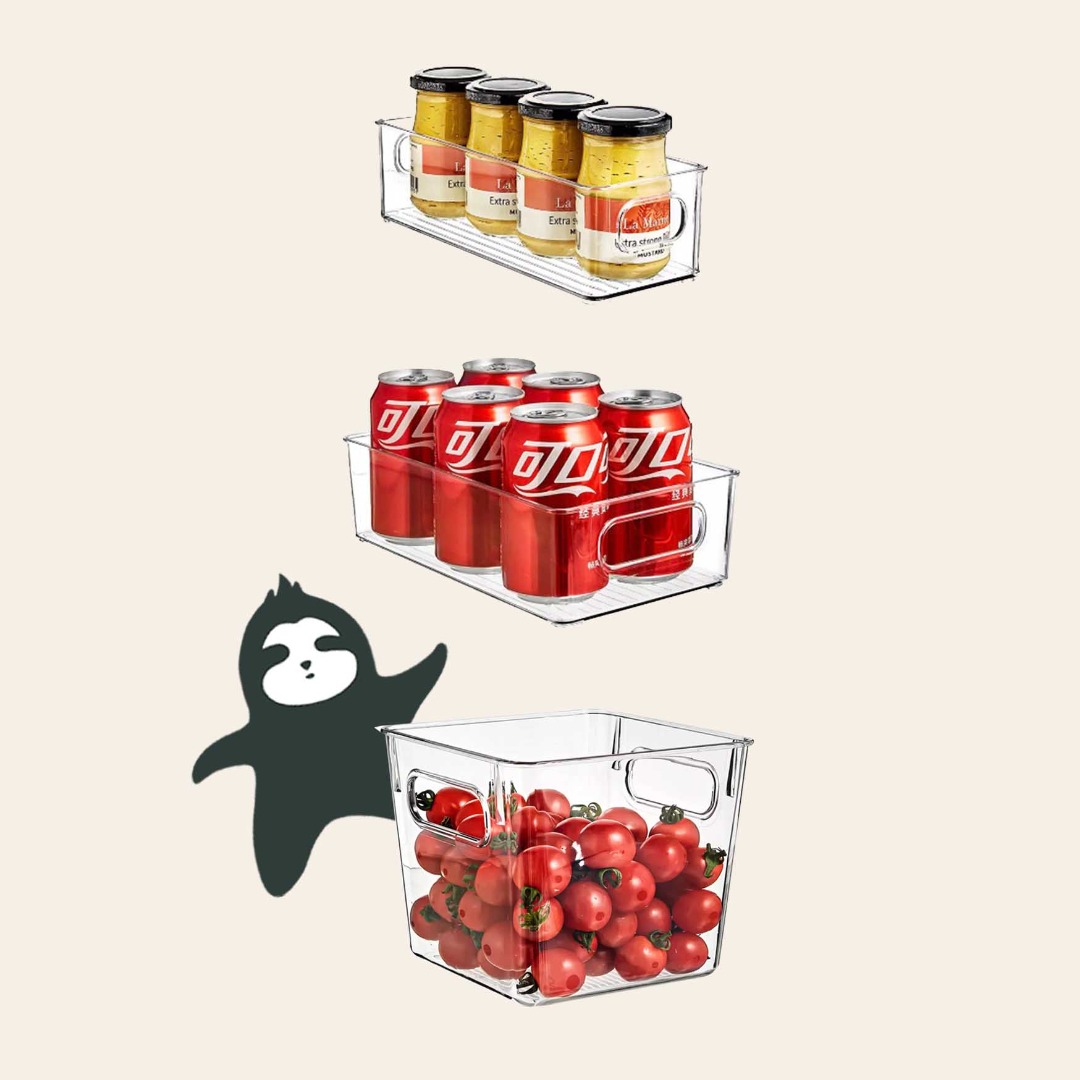 DWELLOGI | Container Sorting Box, Storage Solutions, Kitchen Fridge ...