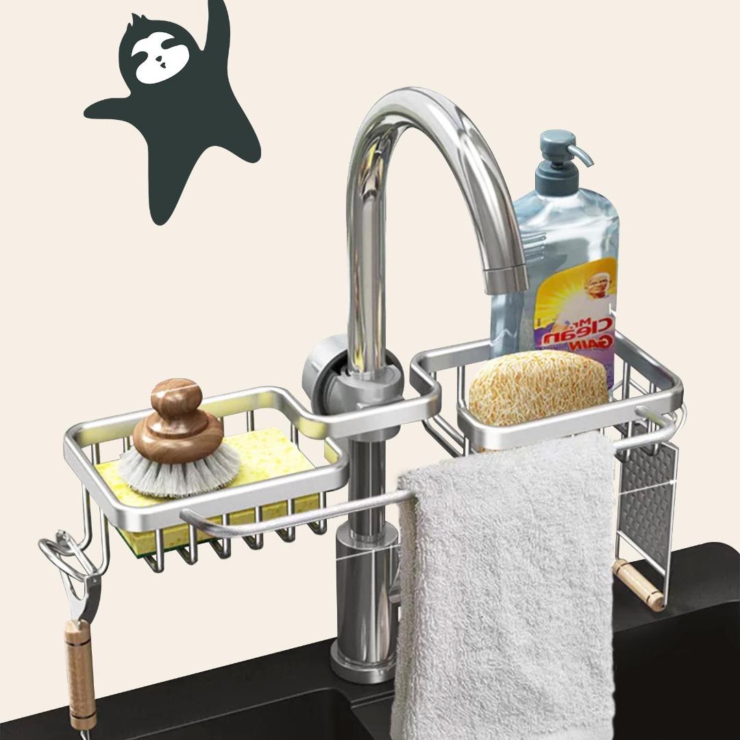 DWELLOGI | Kitchen Sink Draining / Drying / Organiser Rack, Furniture ...