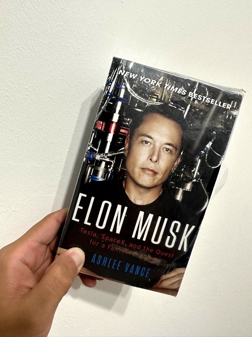 ELON MUSK, Hobbies & Toys, Books & Magazines, Fiction & Non-Fiction on ...