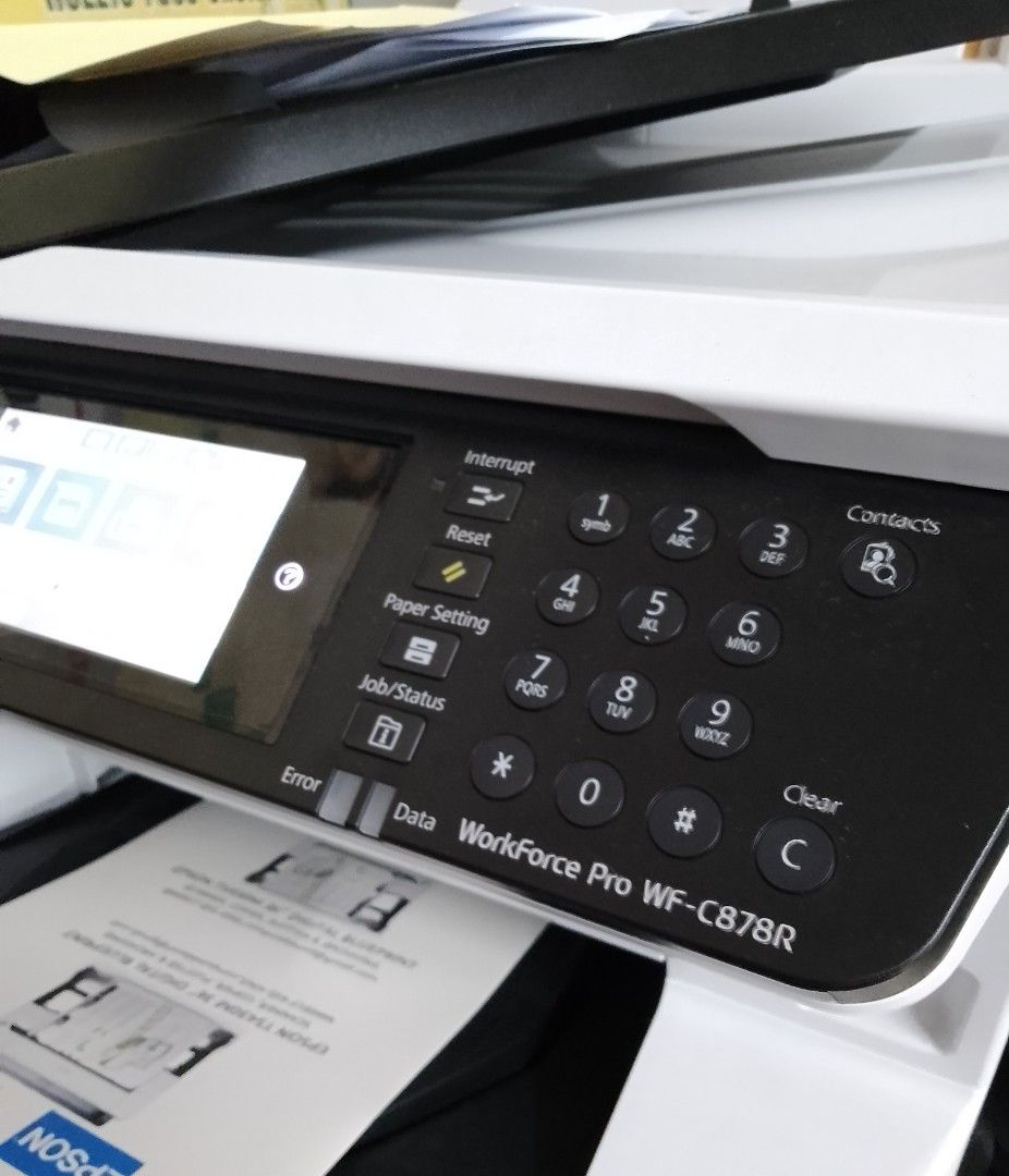 EPSON WorkForce Pro WF-C878R, Computers & Tech, Printers, Scanners ...