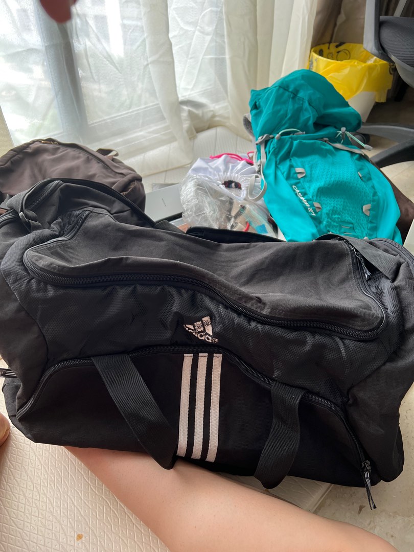 Extra large adidas travel bag, Men's Fashion, Bags, Sling Bags on Carousell