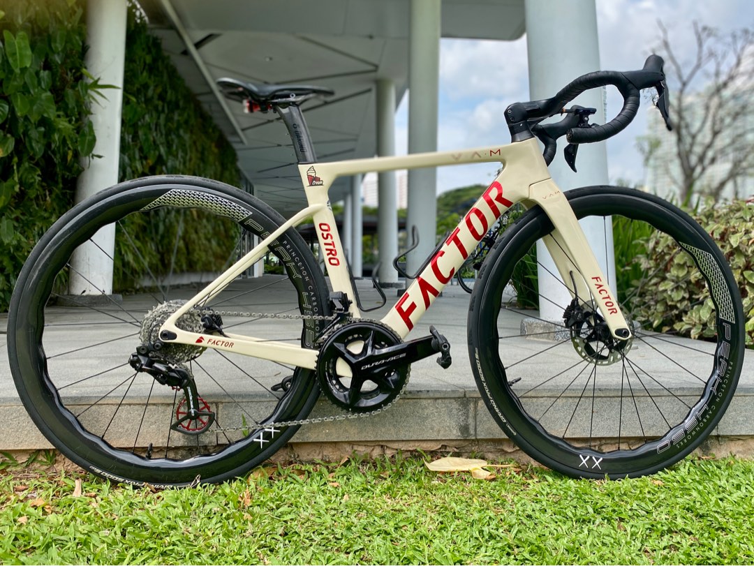 Factor Ostro Size 49 with Full DA 12s Di2 and CeramicSpeed OSPW, Sports ...