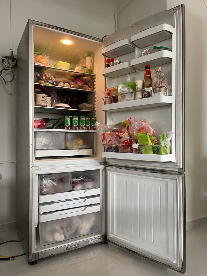 MINT Fisher & Paykel E402B Stainless Steel Fridge, TV & Home Appliances, Kitchen Appliances ...