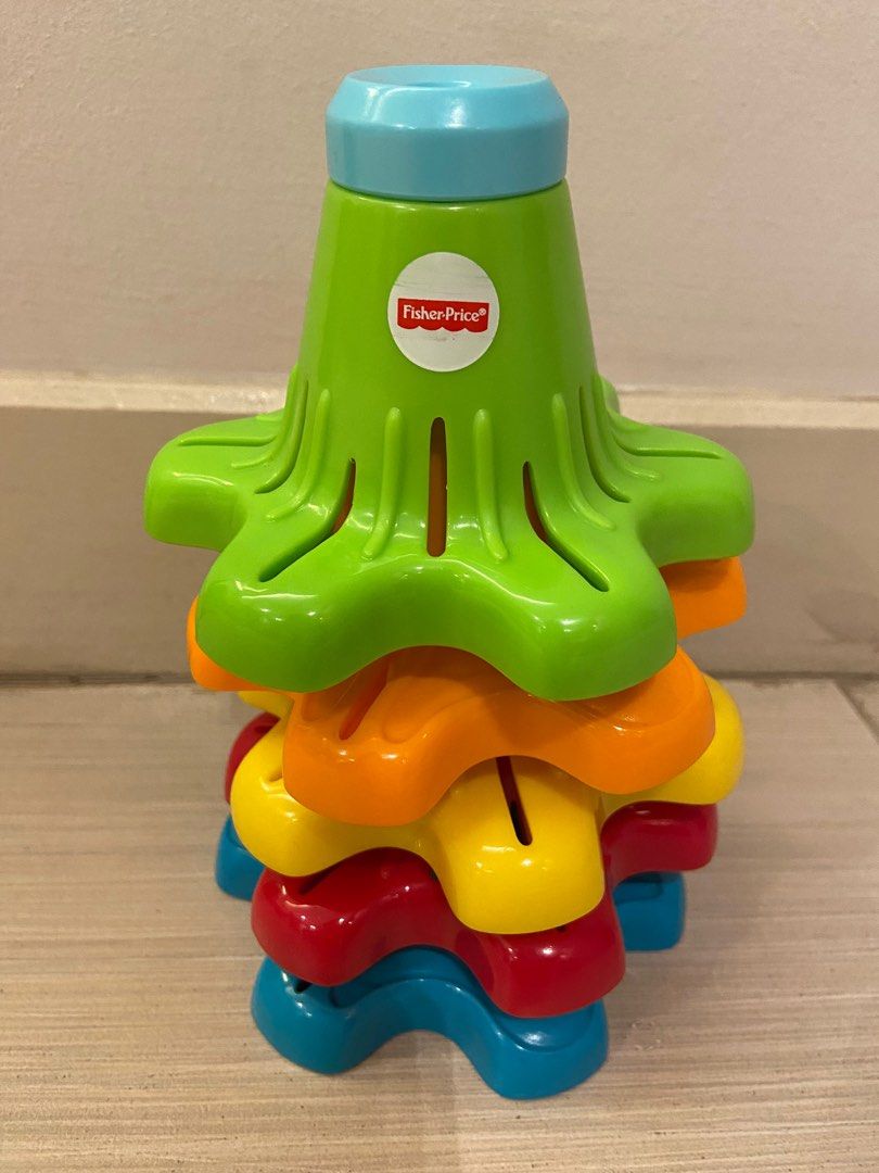 Fisher Price Spinning Stackers, Babies & Kids, Infant Playtime on Carousell