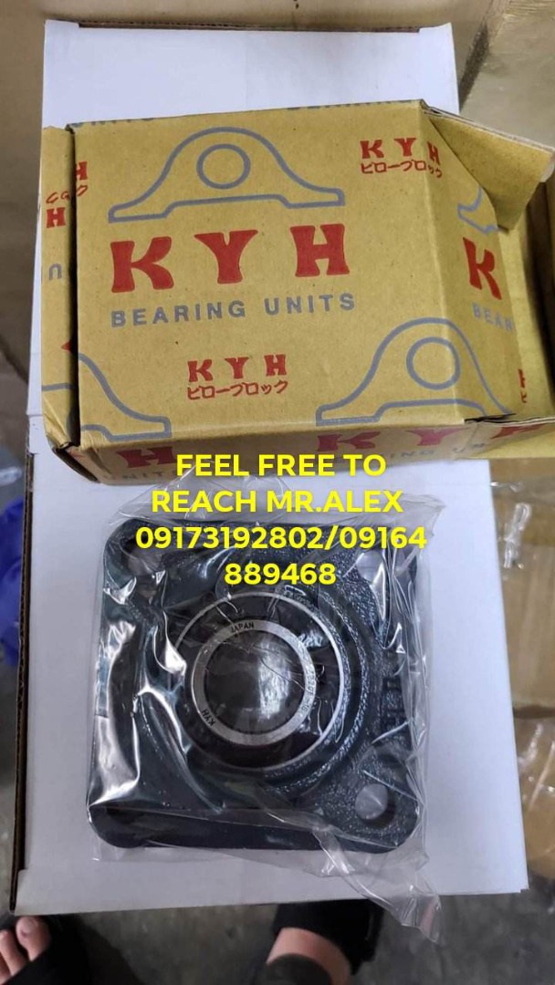 Flange Bearing KYH japan, Commercial & Industrial, Construction Tools & Equipment on Carousell