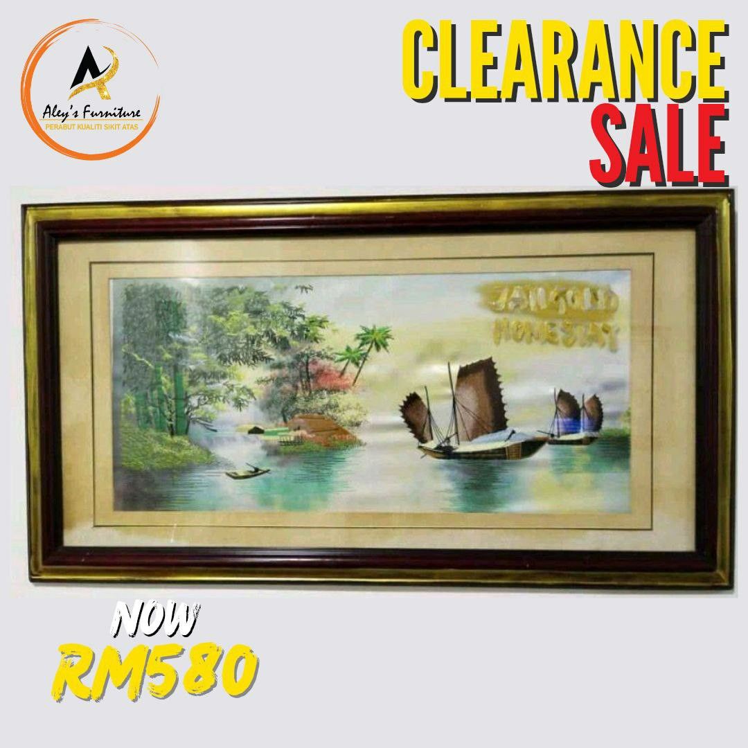 Frame kayu Sulaiman, Furniture & Home Living, Home Decor, Frames ...