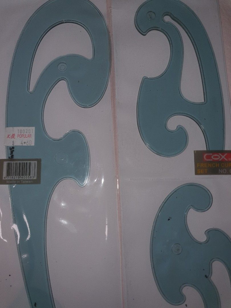 French curve, curve ruler set, Hobbies & Toys, Stationery & Craft ...