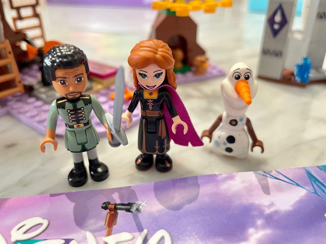 Frozen II Disney Lego Set Enchanted Treehouse with Princess Anna ...