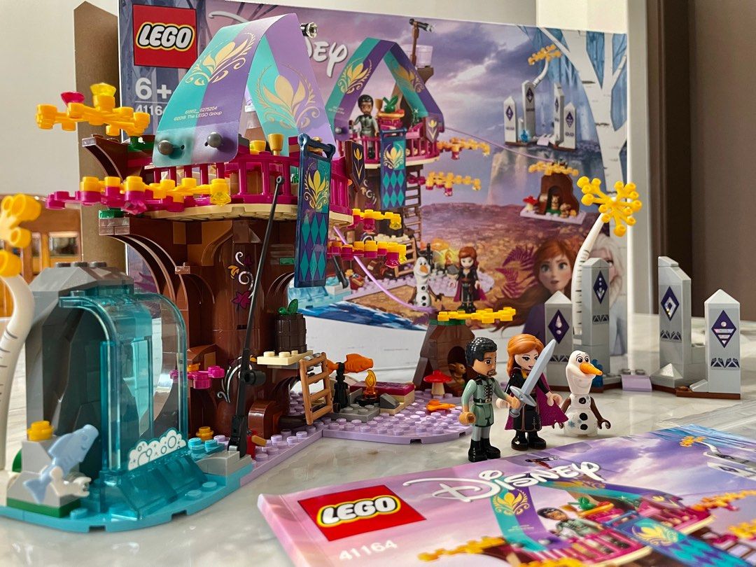 Frozen II Disney Lego Set Enchanted Treehouse with Princess Anna ...