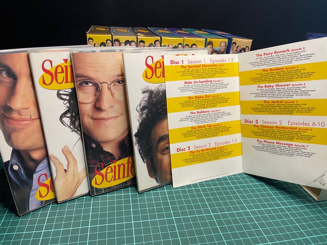 COMPLETE SEINFELD SEASON 1-9 32-DVD SET , Hobbies & Toys, Music & Media ...