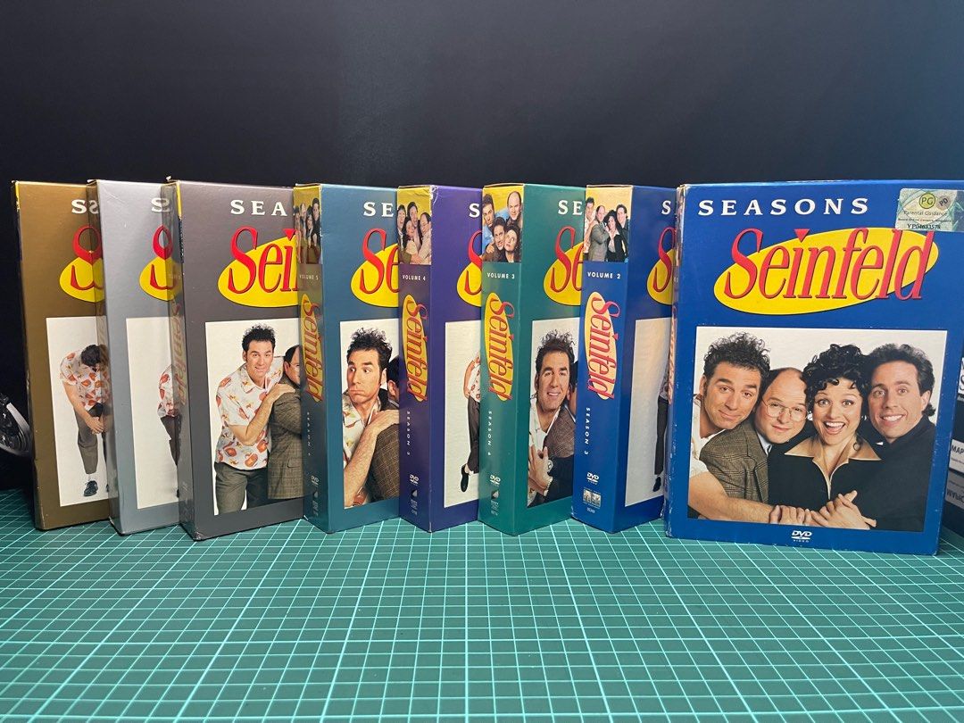 COMPLETE SEINFELD SEASON 1-9 32-DVD SET , Hobbies & Toys, Music & Media ...